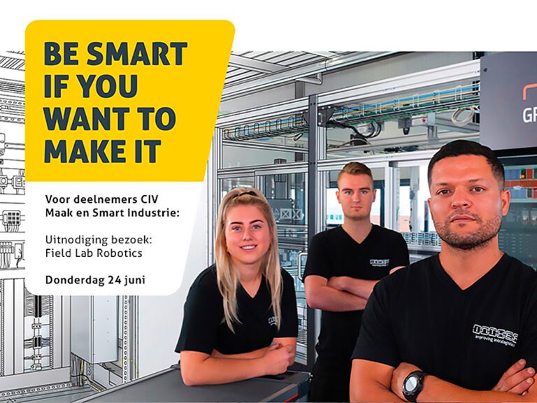 Bezoek CIV Maak en Smart Industrie aan Field Lab Robotics - Keyport